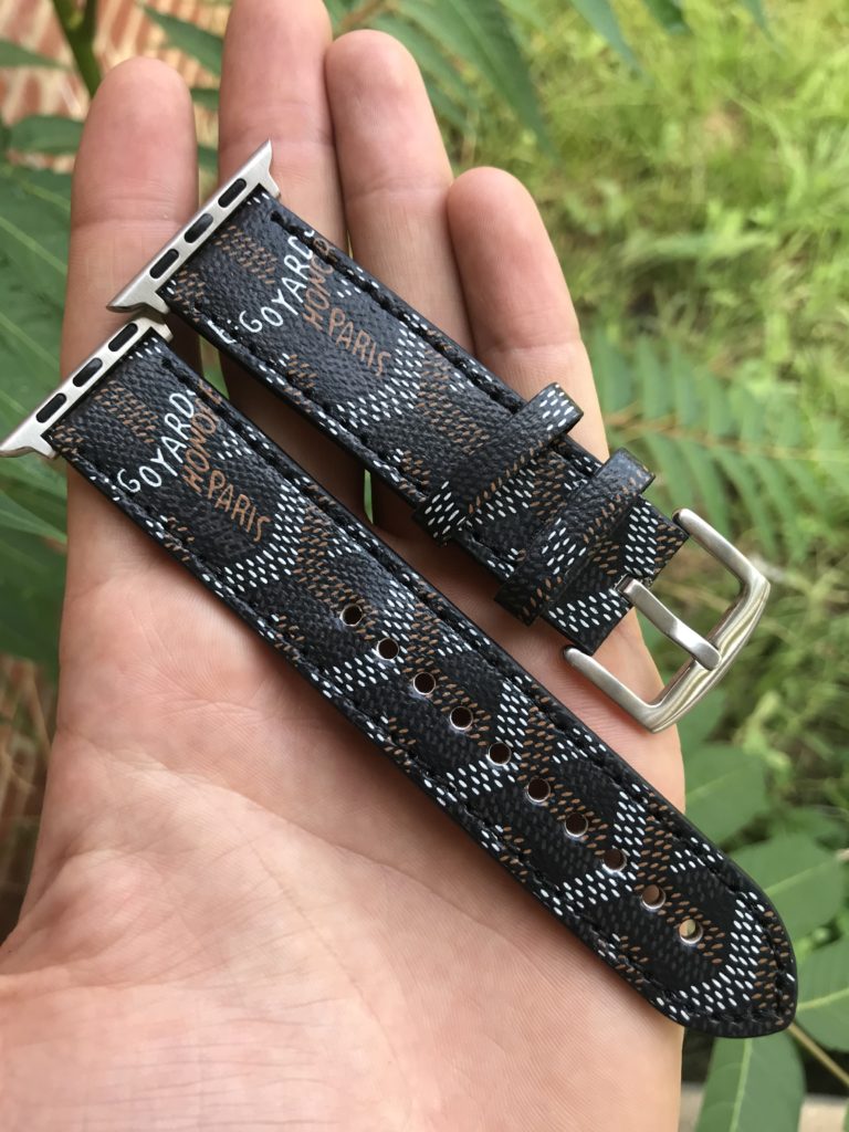 Handmade Goyard Apple Watch Band - HandLuxe.com